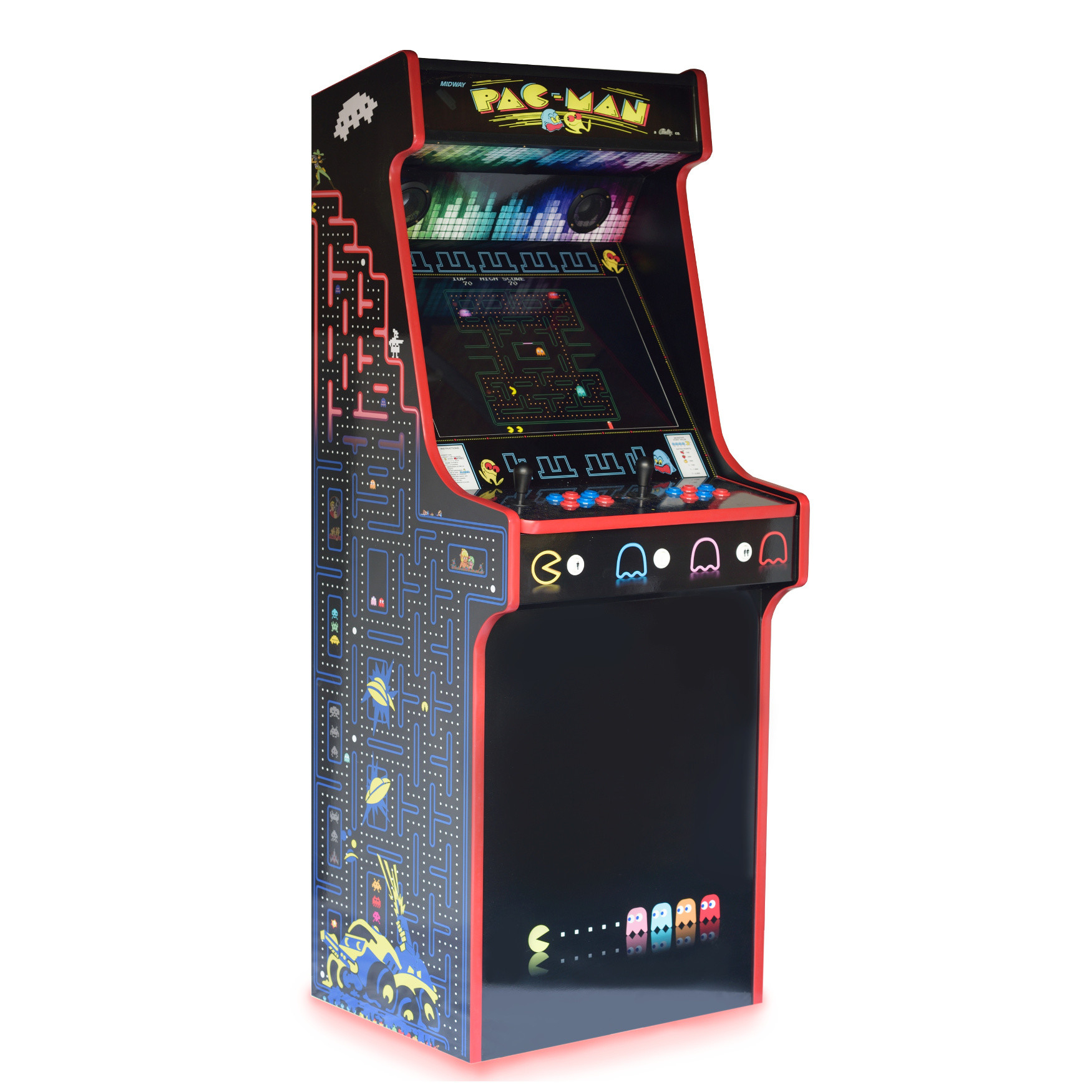 PacMan Style Upright Arcade Machine, 680 Games - arcadecity