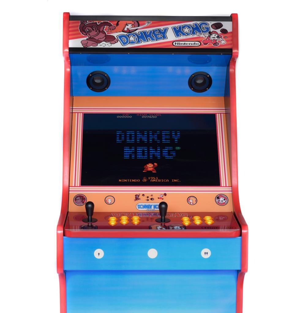 Retro Upright Arcade Machine, Donkey Kong Art, 3000 Games, 120w ...