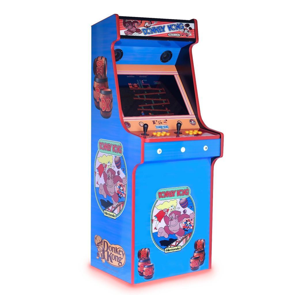 Classic Upright Arcade Machine - Donkey Kong - Left - arcadecity