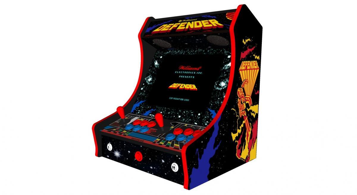 Defender Classic Bartop Retro Arcade Machine, 3000 Games - arcadecity