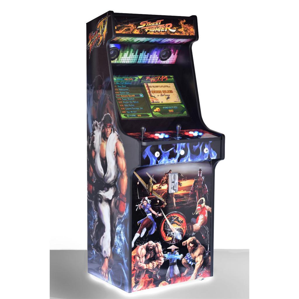 Retro Upright Arcade Machine, Street Fighter Artwork, 3000 Games, 120w ...
