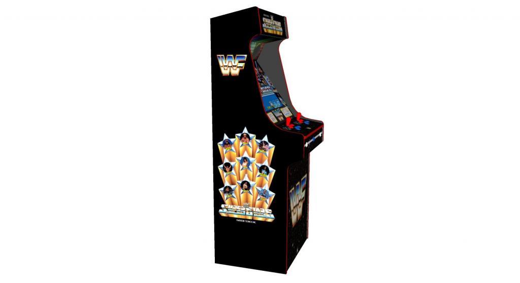 WWF Superstars Retro Upright Arcade Machine, 3000 Games, 120w subwoofer ...
