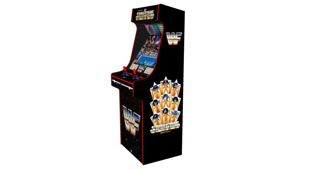 WWF Superstars Retro Upright Arcade Machine, 3000 Games, 120w subwoofer ...