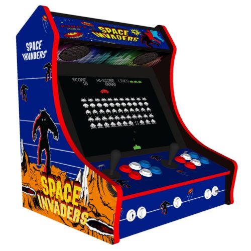 Classic bartop arcade machines and retro games packs