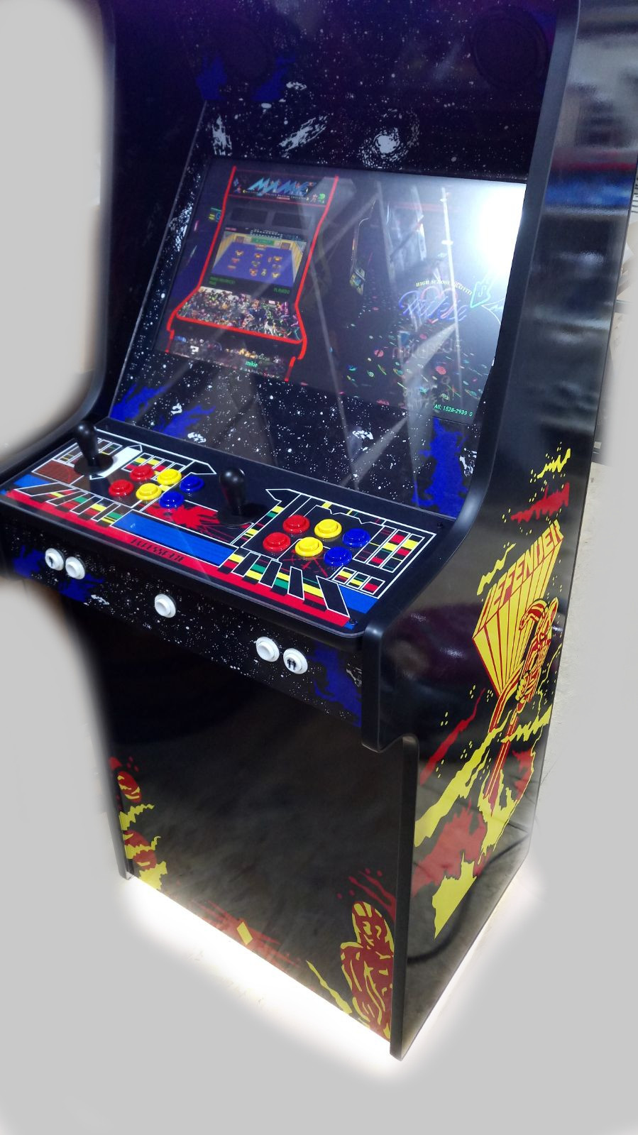 Retro Upright Arcade Machine Defender Theme, 15,000 Games, subwoofer ...