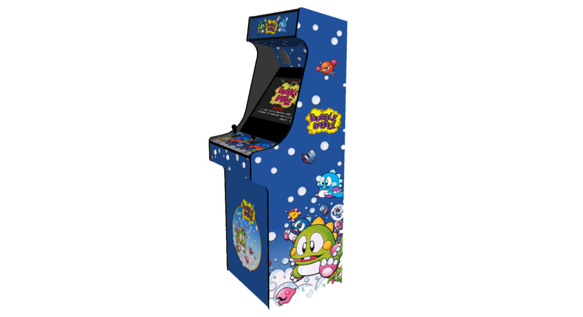 Bubble Bobble, Upright Arcade Cabinet, 3000 Games, 120w subwoofer, 24 ...