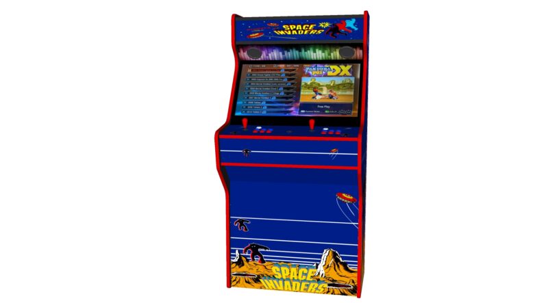 Space Invaders Arcade Machine, 3000 Games, 32 inch screen, 120w ...