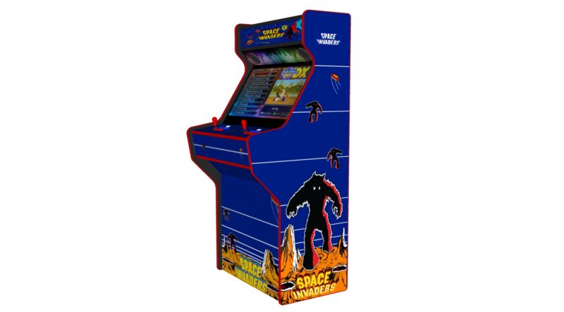 Space Invaders Arcade Machine, 3000 Games, 32 inch screen, 120w ...