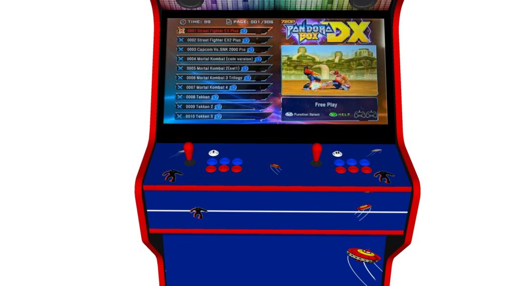 Space Invaders Arcade Machine, 3000 Games, 32 inch screen, 120w ...