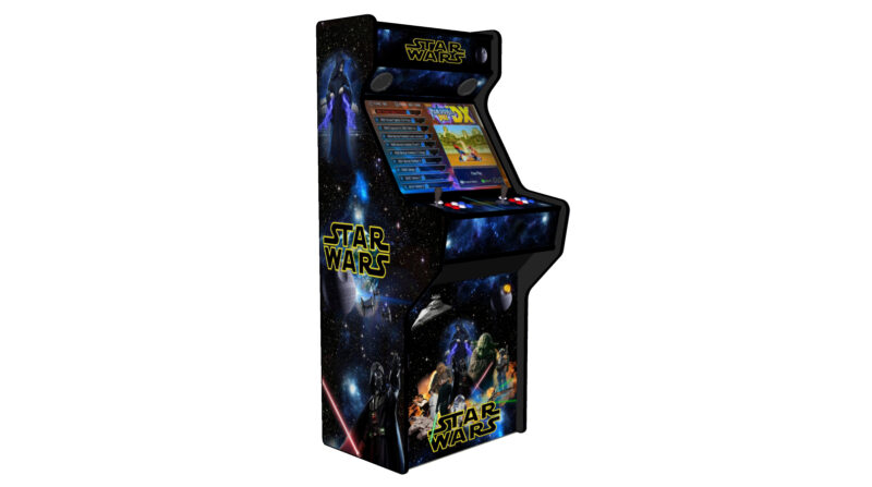 Star Wars Arcade Machine, 3000 Games, 27 inch screen, 120w subwoofer ...