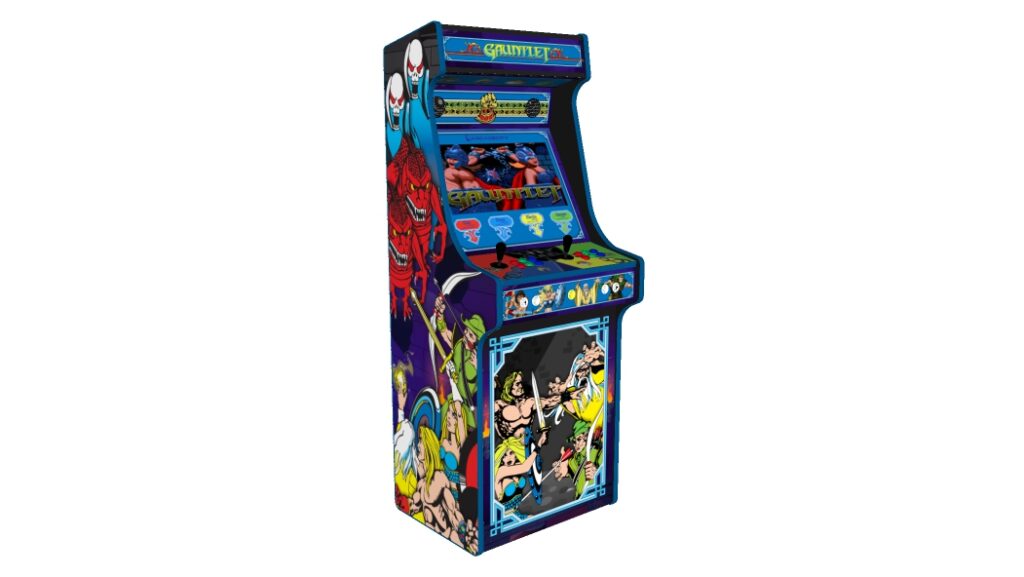 Gauntlet Upright Arcade Machine, 3000 Games, 120w subwoofer, 24inch ...