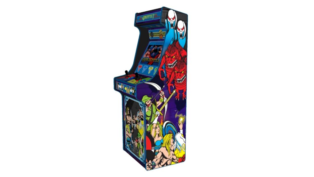 Gauntlet Upright Arcade Machine, 3000 Games, 120w subwoofer, 24inch ...