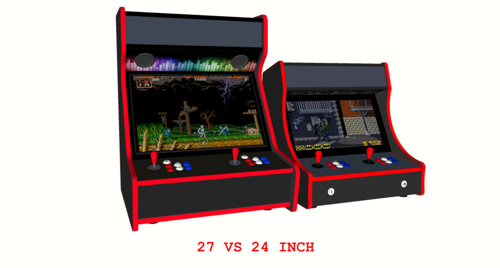 Street Fighter Retro Bartop Arcade Machine, 5000 Games, 27 inch ...
