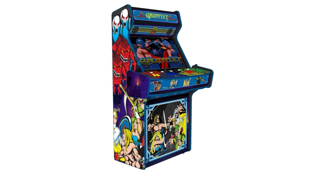 Gauntlet Upright 4 Player Arcade Machine, 32" screen, 120w sub, 5000 ...