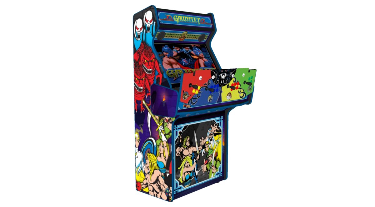 Gauntlet Upright 4 Player Arcade Machine, 32" screen, 120w sub, 5000 ...
