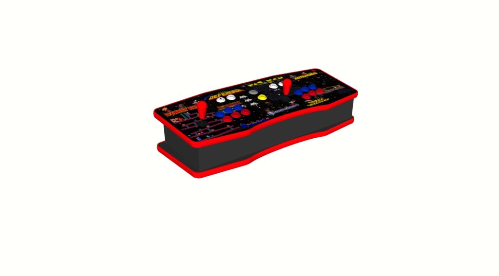 Multicade v1 Theme Home Arcade Console FightStick with 5,000 Games ...
