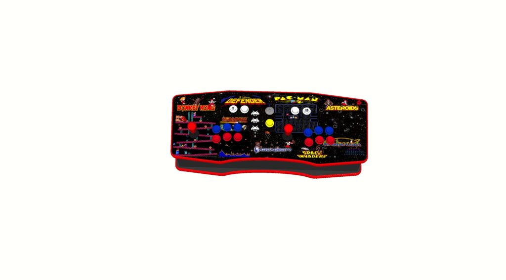 Multicade v1 Theme Home Arcade Console FightStick with 5,000 Games ...