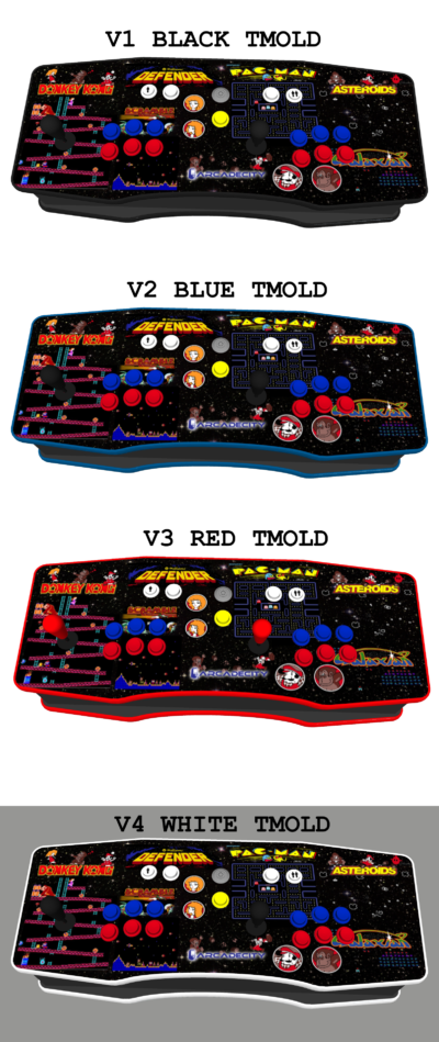 Multicade v1 Theme Home Arcade Console FightStick with 5,000 Games ...