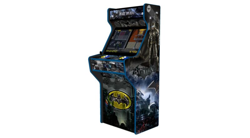 Batman 27 Inch full size arcade machine with 120w subwoofer, LEDs ...
