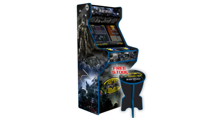 Batman 27 Inch full size arcade machine with 120w subwoofer, LEDs ...