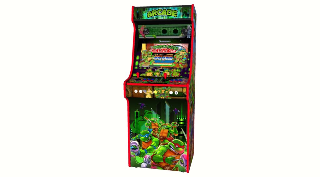 Teenage Mutant Ninja Turtles TMNT v2, Upright Arcade Machine, 3000 ...