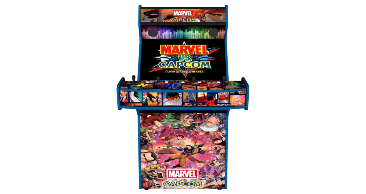 Marvel vs Capcom v1 Upright 4 Player Arcade Machine, 32" screen, 120w ...