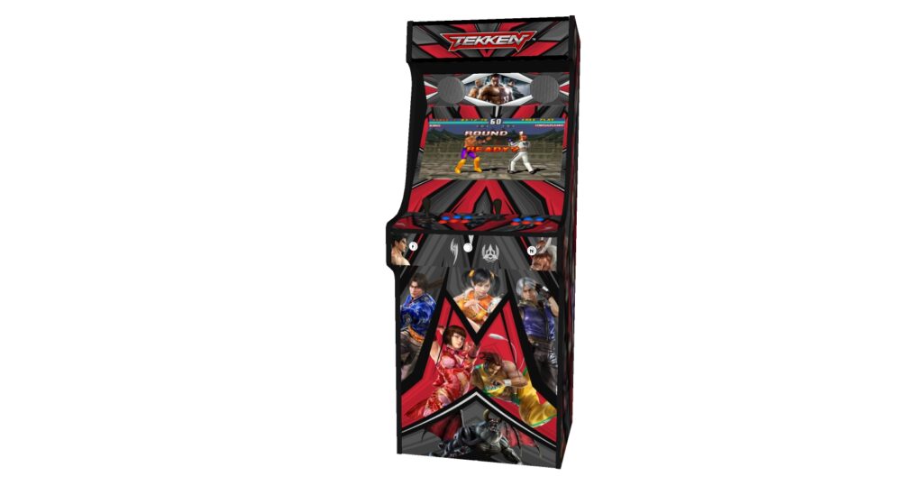 Tekken, Upright Arcade Machine, 3000 Games, 120w subwoofer, 24 inch ...