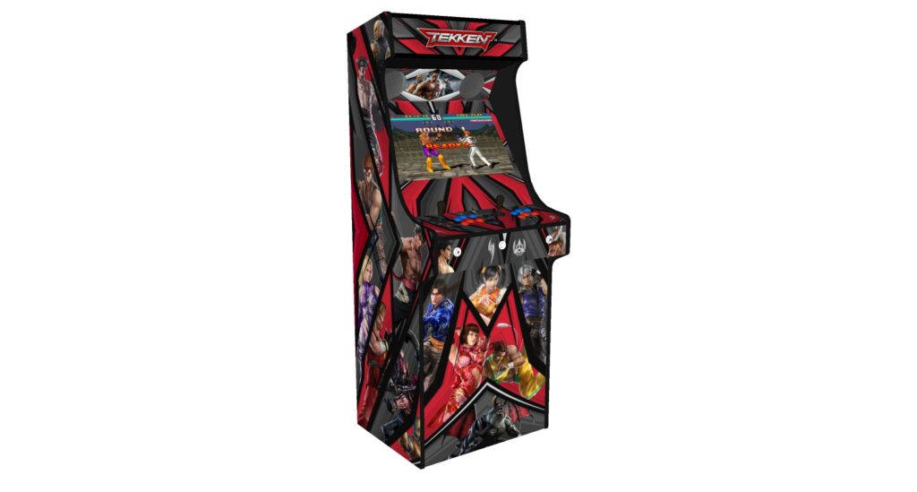 Tekken, Upright Arcade Machine, 3000 Games, 120w subwoofer, 24 inch ...