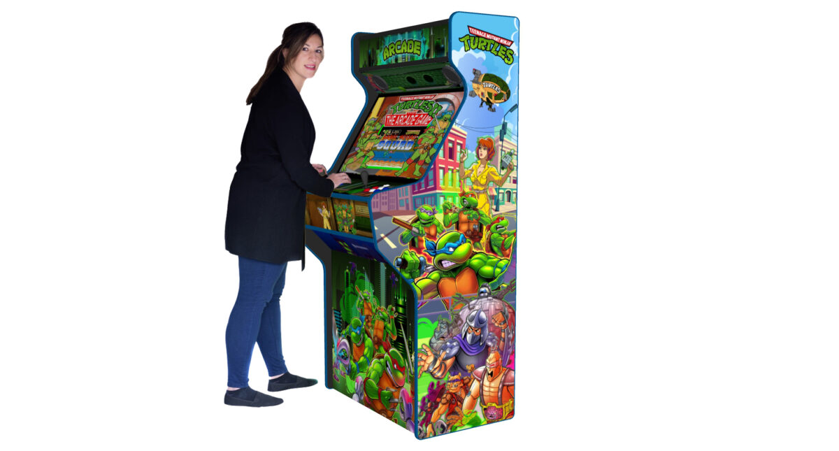 Teenage Mutant Ninja Turtles TMNT v2 Arcade Machine, 5000 Games, 32 ...