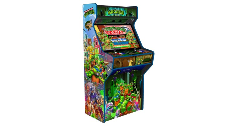Teenage Mutant Ninja Turtles TMNT v2 Arcade Machine, 5000 Games, 32 ...