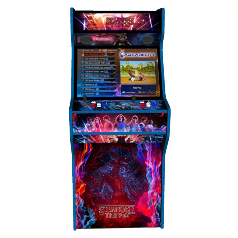 Stranger Things, 27 Inch full size arcade machine, 3000 games,120w ...