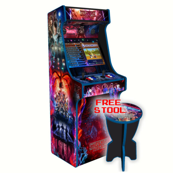 Stranger Things, 27 Inch full size arcade machine, 3000 games,120w ...