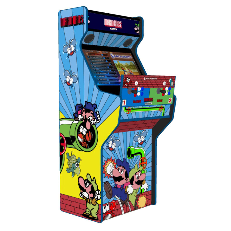 Mario Bros, 27 Inch full size arcade machine, 3000 games,120w subwoofer ...