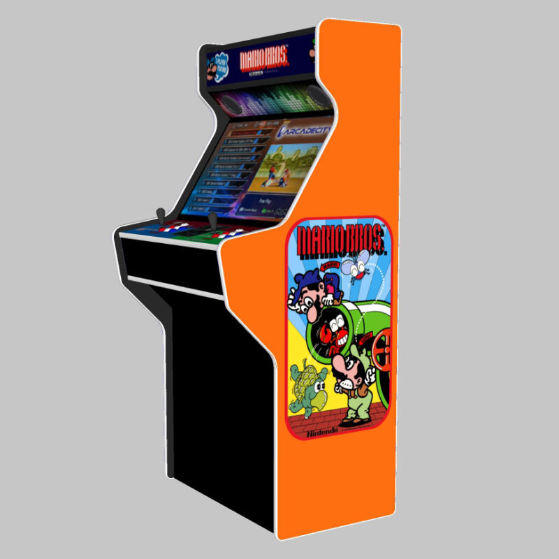 Mario Bros Arcade Machine, 5000 Games, 32 inch screen, 120w subwoofer ...