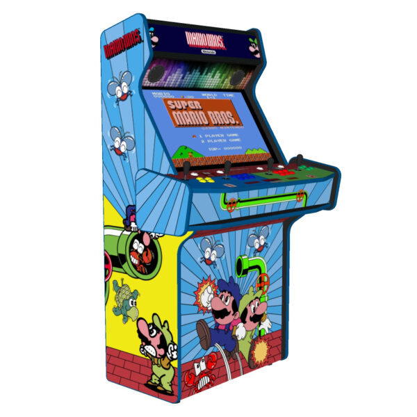 Mario Bros, 4 Player Arcade Machine, 32" screen, 120w sub, 5000 games ...