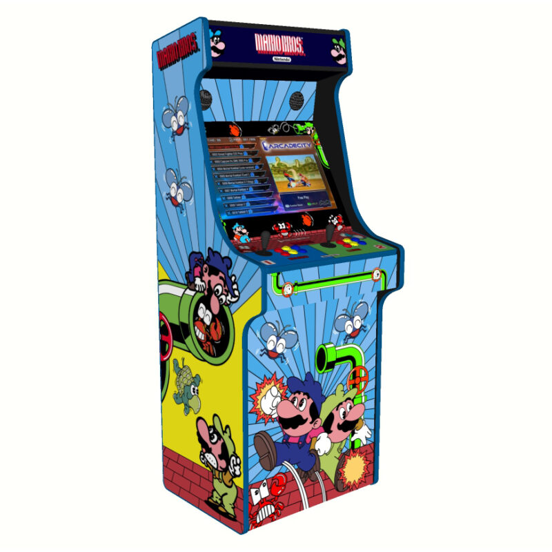 WWF Superstars Retro Upright Arcade Machine, 3000 Games, 120w subwoofer ...