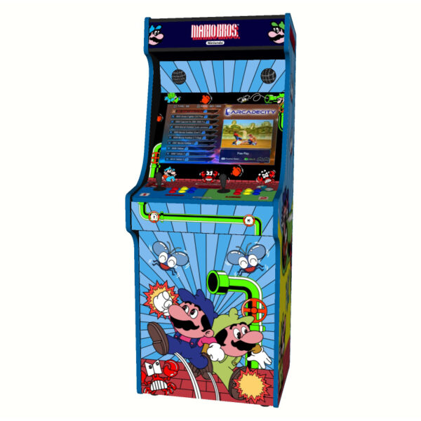 Mario Bros v2, Upright Arcade Machine, 3000 Games, 120w subwoofer, 24 ...