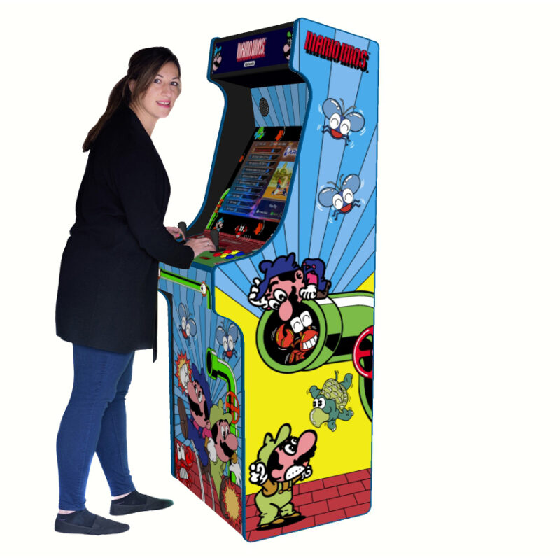 Mario Bros v2, Upright Arcade Machine, 3000 Games, 120w subwoofer, 24 ...